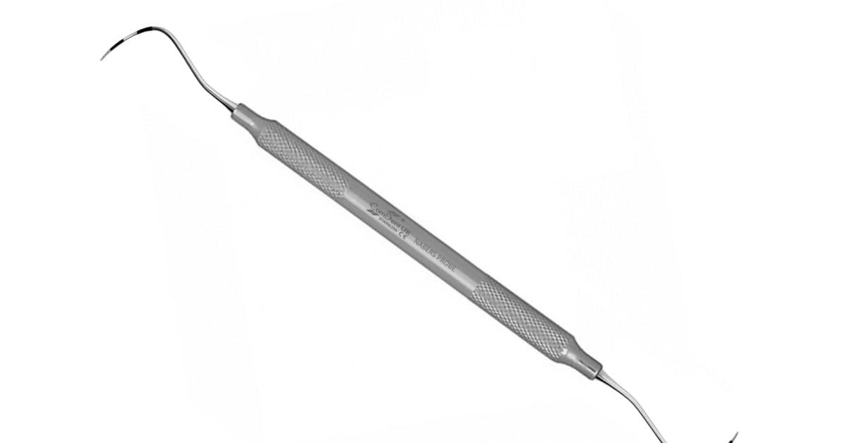 Perio Probe Nabers, Hollow Handle - ComDent